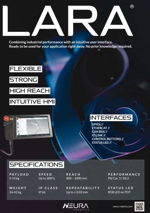 LARA serie (payload 3 t/m 15kg) | RobotART